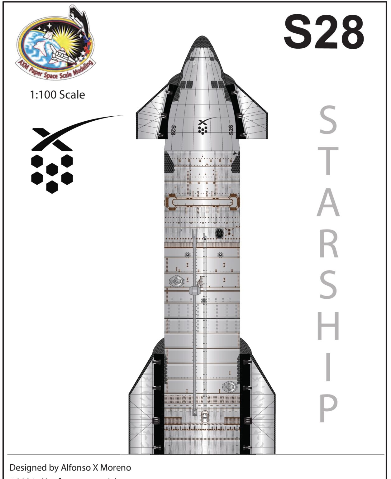 3D Starship former – AXM Paper Space Scale Models.com 3D Starship former – AXM Paper Space Scale Models.com
